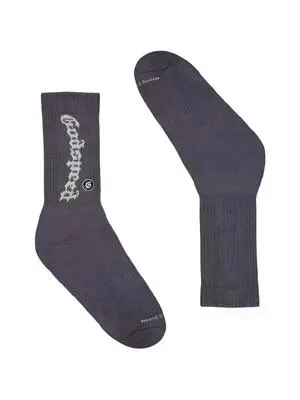 GODSPEED Logo Knit Socks - Grey