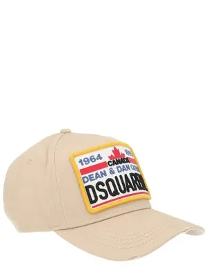 Dsquared2 Baseball Cap With Logo - Beige