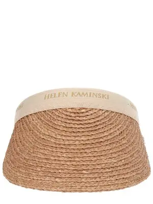 Helen Kaminski Straw Visor - Beige