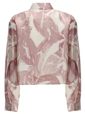 ALYSI Silk Shirt - Powder