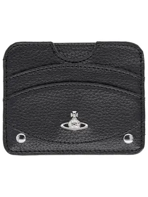VIVIENNE WESTWOOD Card Holder "half Moon - Black