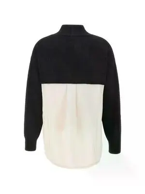 KAOS Colourblock High Neck Sweater