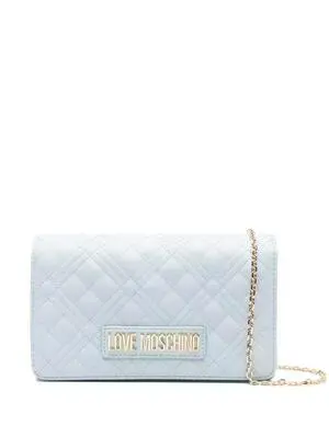 Moschino Chain-strap Shoulder Bag - Blue