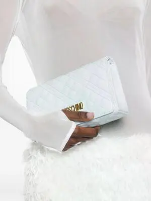 Moschino Chain-strap Shoulder Bag - Blue