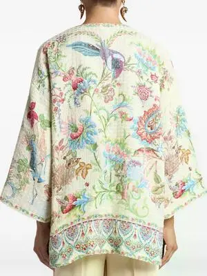 Etro Flora Fauna-motif Jacket