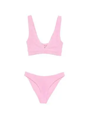 Hunza G V-neck Bikini - Pink