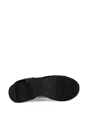 BLAUER. Queens05 Panelled Lace-up Sneakers - Black