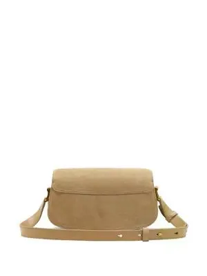 Ami Suede Paris Paris Shoulder Bag