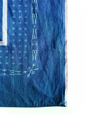 FORTELA Logo-print Muslin Bandana