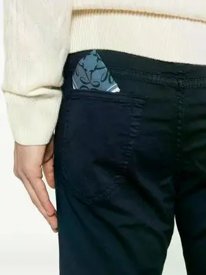 Jacob Cohen Buttoned Straight Jeans - Blue
