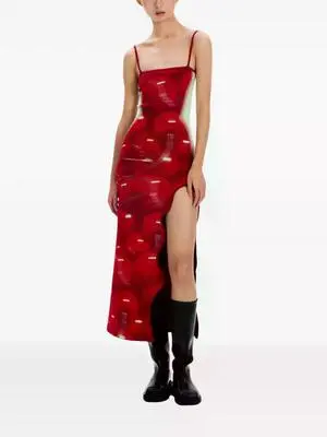 Ph5 Sleeveless Midi Dress - Red