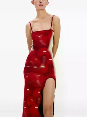 Ph5 Sleeveless Midi Dress - Red