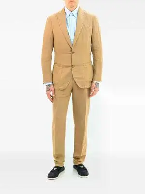 Boglioli Garment-dyed Suit - Neutrals