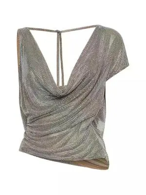 Giuseppe Di Morabito Embellished Draped Top