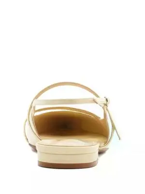 ALEXANDRE BIRMAN Tita Pointed-toe Strap-detail Flat Sandals