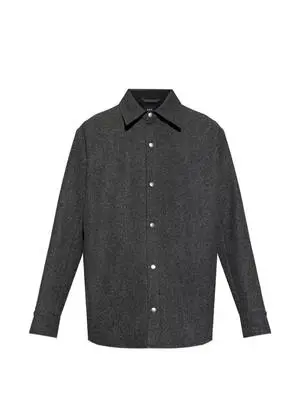 A.p.c. Buttoned Wool Shirt