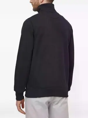 Gant Shield Half-zip Sweatshirt - Black