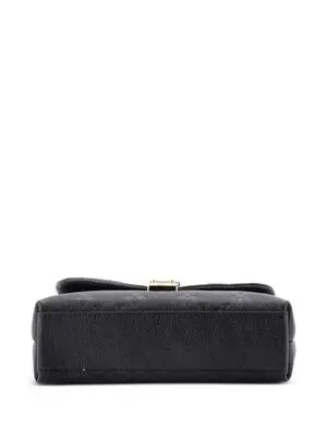 LOUIS VUITTON Madeleine Nano Satchel Monogram Empreinte Leather - Black