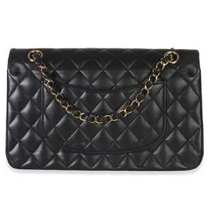 Chanel Quilted Lambskin Classic Double Flap Handbag