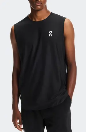 On Court Performance Tank Top - Black