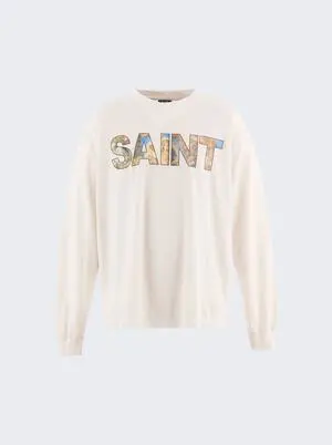 SAINT MXXXXXX New Body Rules Long Sleeve Tee - White