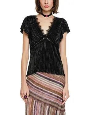 Anna Sui V Neck Tops