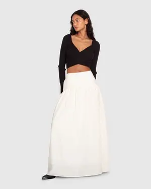 BELLE & BLOOM Always On My Mind Maxi Skirt