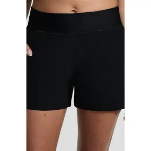 LANDS' END 3" Quick Dry Board Shorts - Black