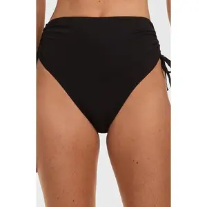 LANDS' END Adjustable High Waisted Bikini Bottom Black