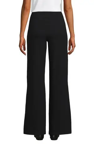 LANDS' END Starfish High Rise Wide Leg Pants - Black