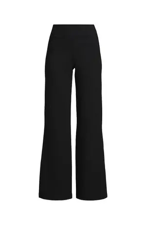 LANDS' END Starfish High Rise Wide Leg Pants - Black
