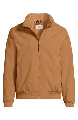 LANDS' END Classic Squall Waterproof Insulated Bomber Jacket - Canyon Camel