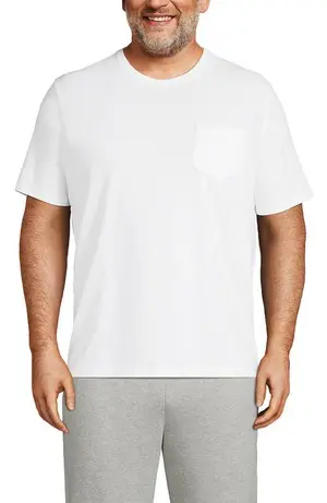 Lands' End Stretch T-shirts For Men