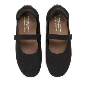DEARFOAMS Haddy Sport Knit Flat - Black