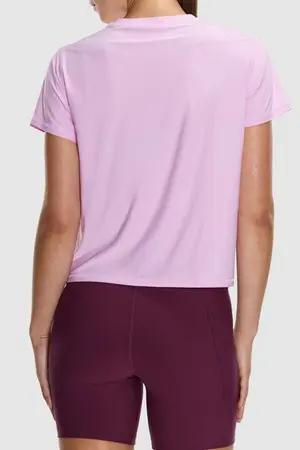PELOTON Essential Performance Crop Tee