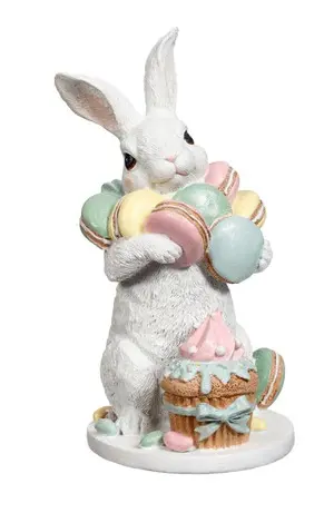 MARK ROBERTS Easter Bunny With Treats - White