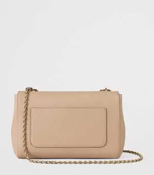 Mulberry Medium Leather Lily Shoulder Bag - Beige