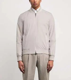 Pal Zileri Zip-up Bomber Jacket