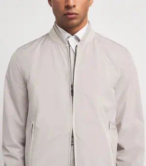 Pal Zileri Zip-up Bomber Jacket
