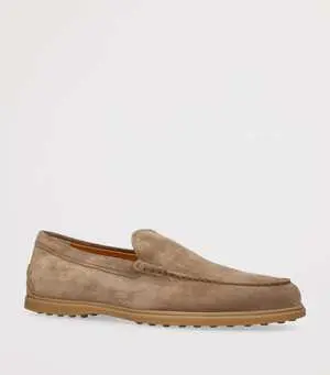 TOD'S Suede Gommino Loafers