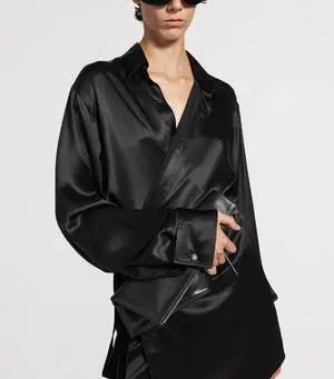 Balenciaga Calfskin Wader Clutch