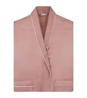 Gingerlily Silk Robe - Pink