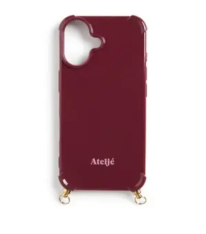 ATELJE Recycled Bold Iphone 15 Pro Case - Burgundy