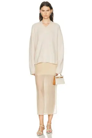 EAVES Jacquie V-neck Sweater