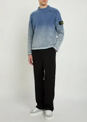 Stone Island Dégradé Cotton Jumper