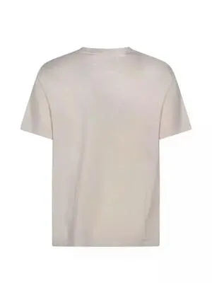 C.P. COMPANY 30/1 Jersey Short Sleeve Chest Logo T-shirt - Neutrals