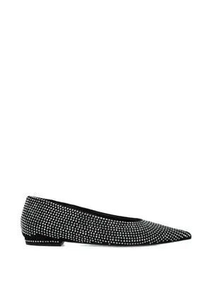 ROTATE BY BIRGER CHRISTENSEN Embellished Flat Pumps