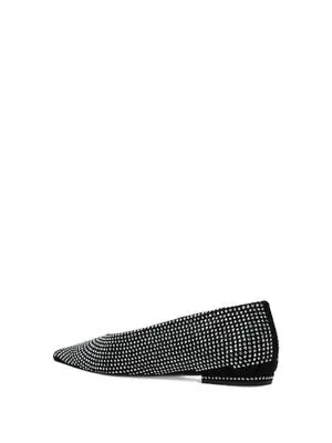 ROTATE BY BIRGER CHRISTENSEN Embellished Flat Pumps