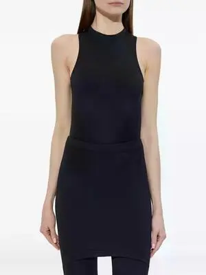 Vetements Sleeveless Mock-neck Body - Black