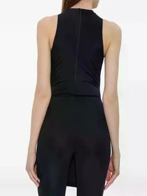 Vetements Sleeveless Mock-neck Body - Black